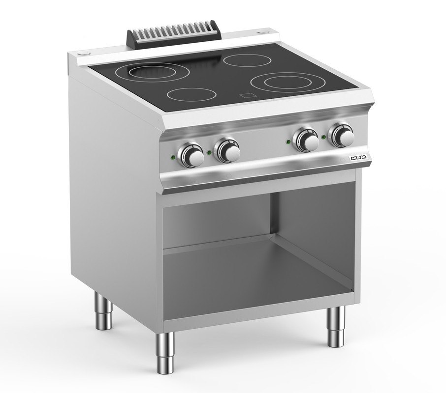 Fourneau vitrocéramique 4 zones de cuisson MBM – performance et ...